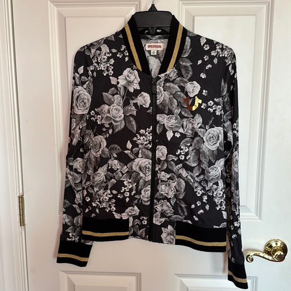 True Religion | Jackets & Coats | True Religion Lightweight Black And ...